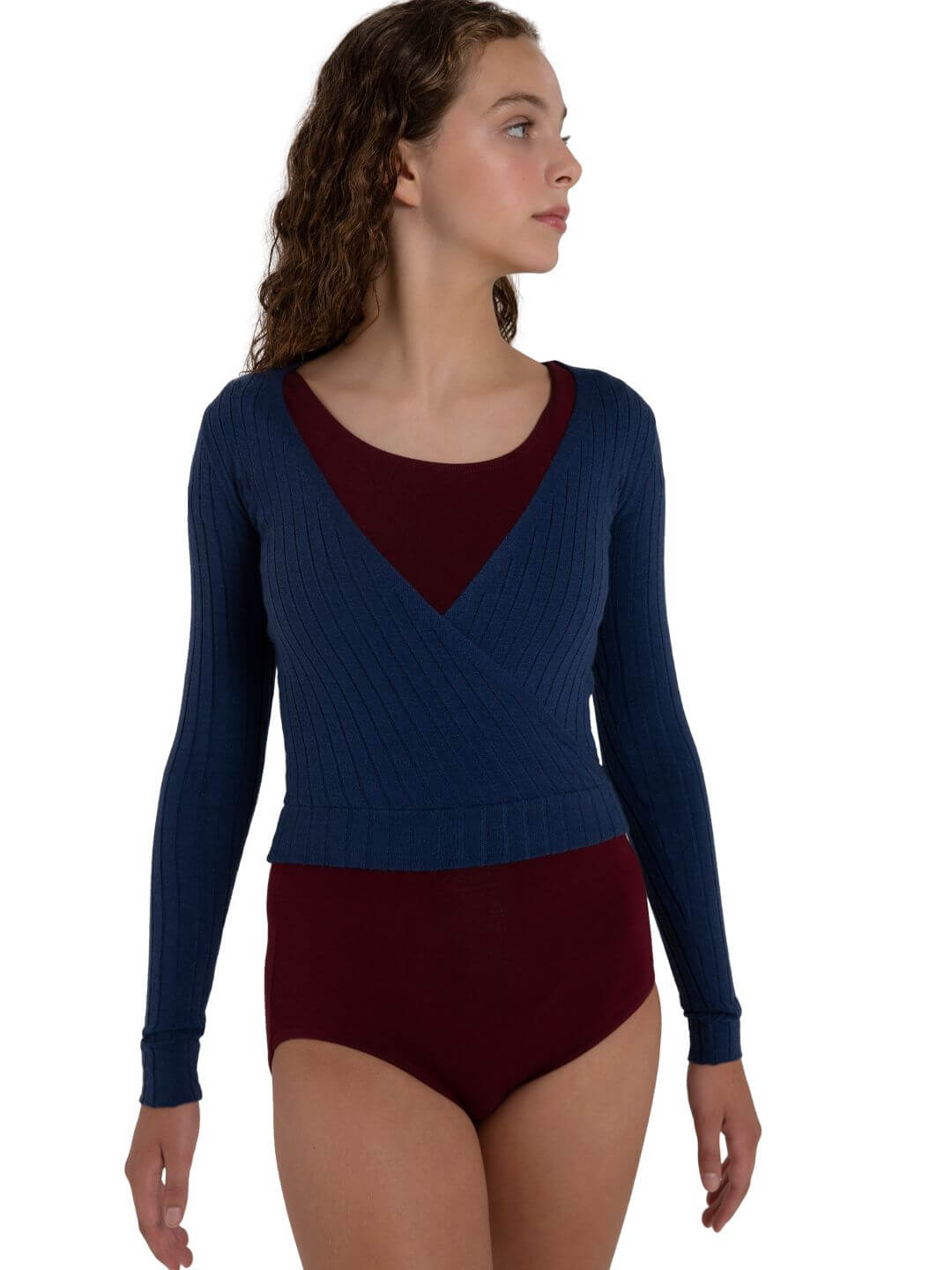 Capezio Crossover Sweater – SF Dance Gear