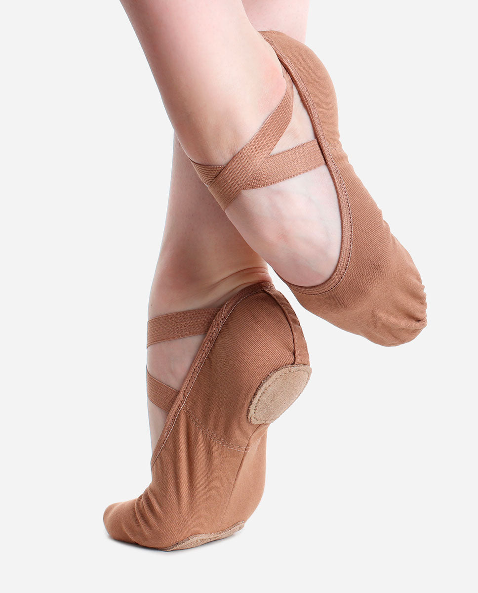 So Danca Suntan Stretch Canvas Ballet Slipper – SF Dance Gear